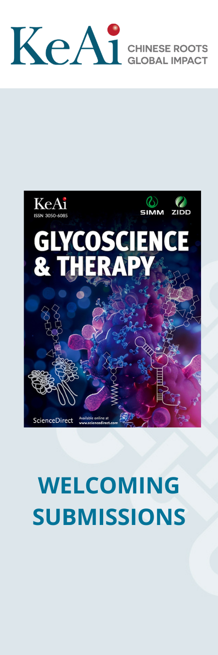 Glycoscience & Therapy | KeAi Publishing