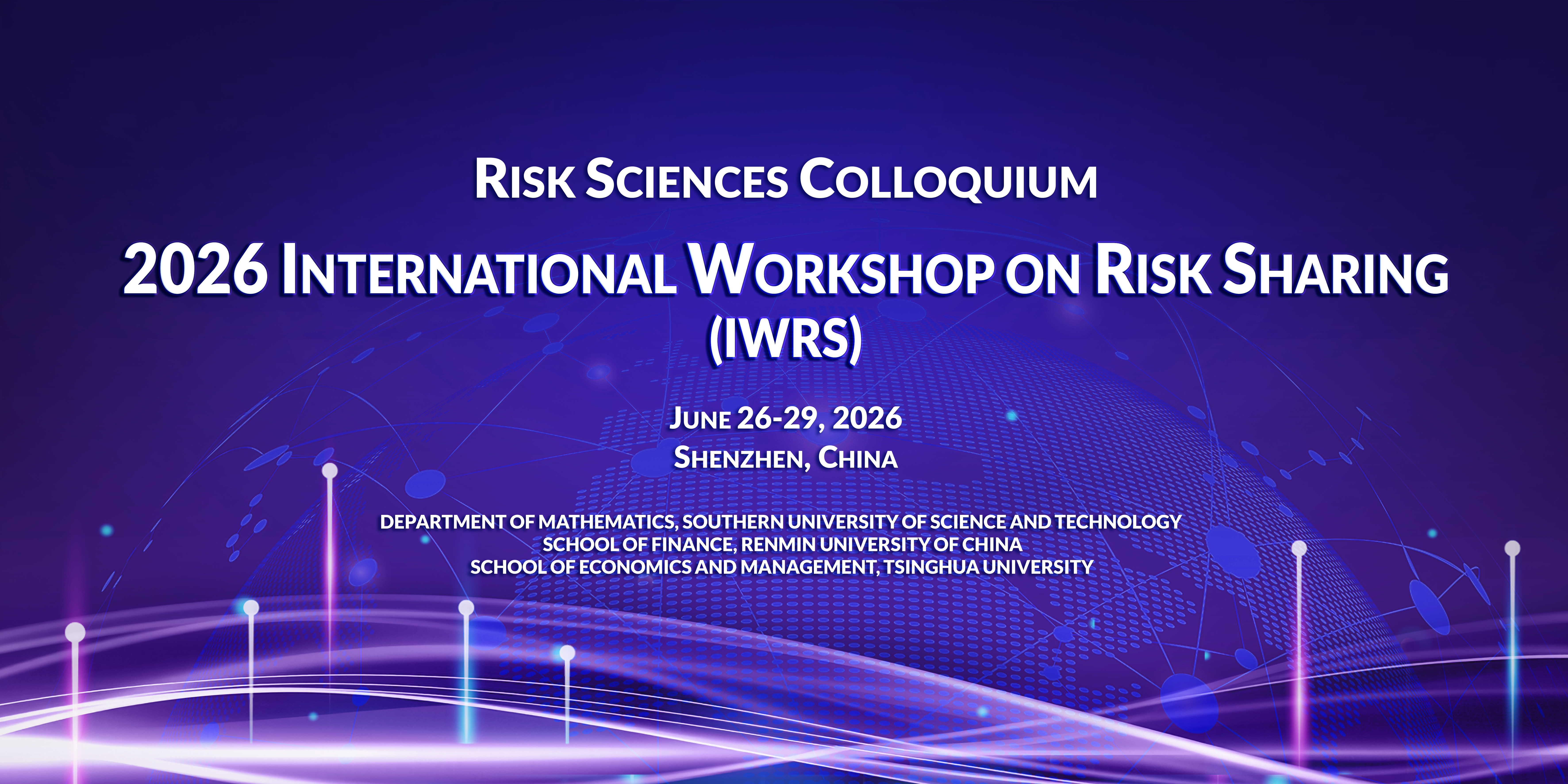 2026 International Workshop on Risk Sharing (IWRS 2026) | KeAi Publishing